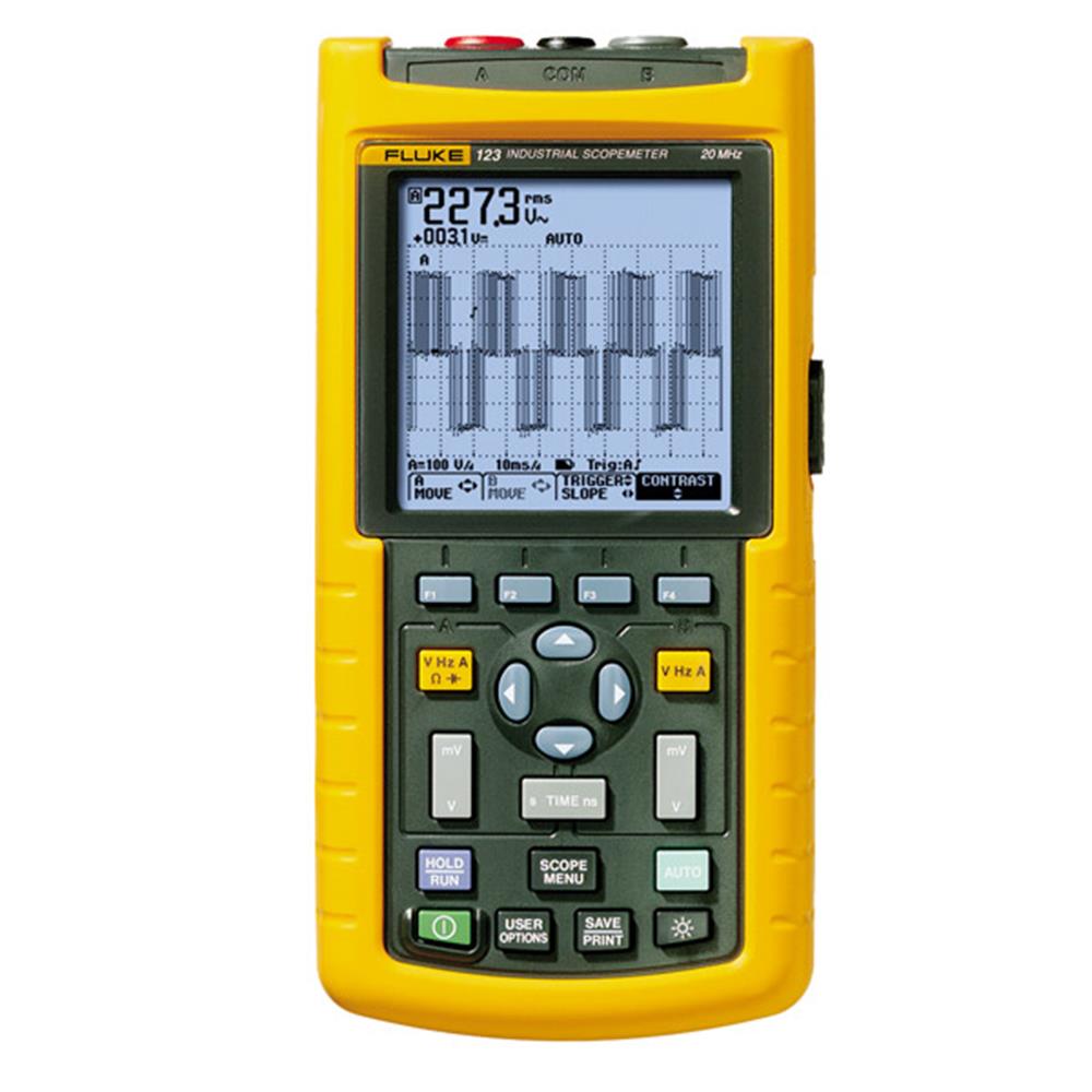 Fluke 123 Handheld Industrial ScopeMeter available online - Caulfield ...