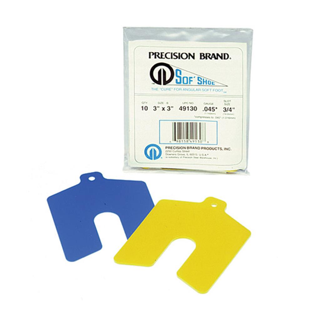PRECISION BRAND Sof'Shoe Slotted Shim available online - Caulfield ...
