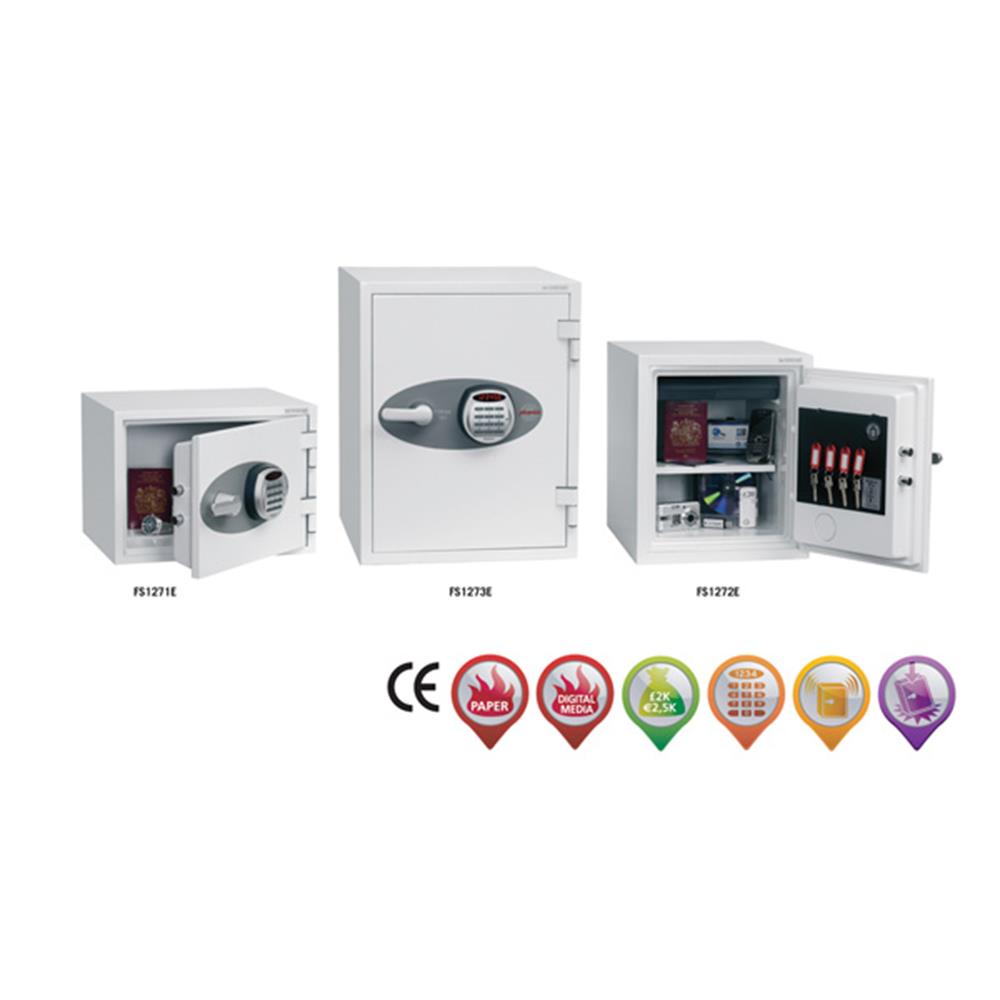 PHOENIX SAFE FS1280E Titan Fire & Burglary Proof Safes available online ...
