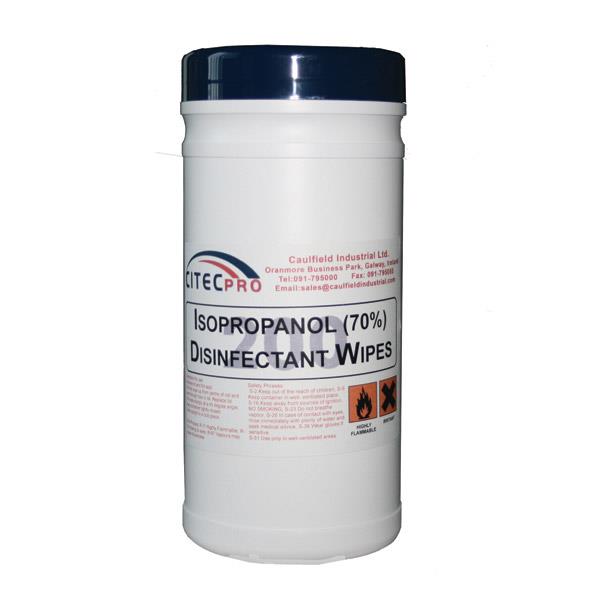 CITEC PRO Isopropanol Hard Surface Disinfectant Wipes available online ...