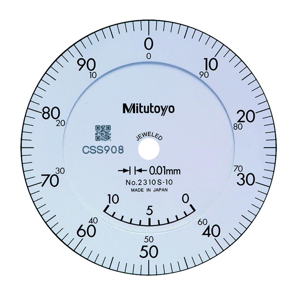 Mitutoyo 2046A-60 10mm Series 2 Lug Back Plate Dial Indicator available ...