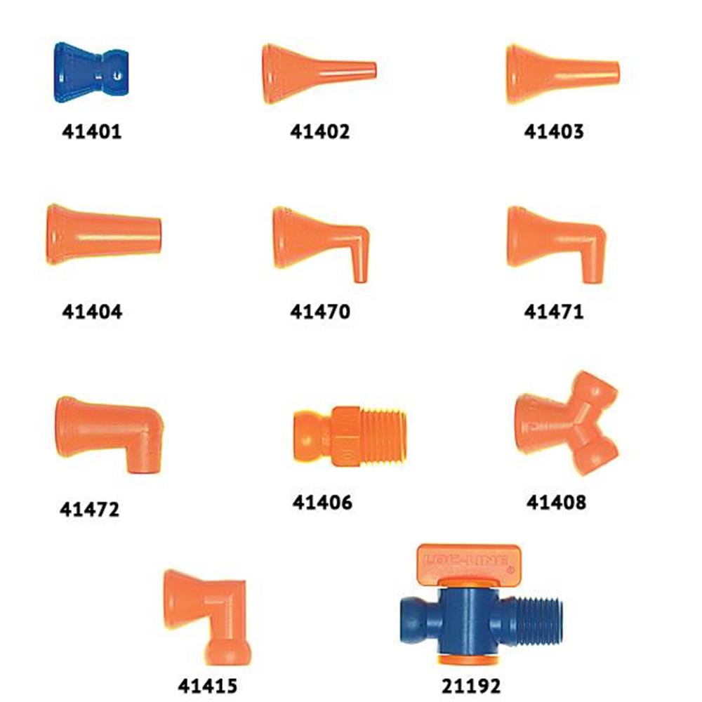 LOC-LINE 1/4'' System Components available online - Caulfield Industrial