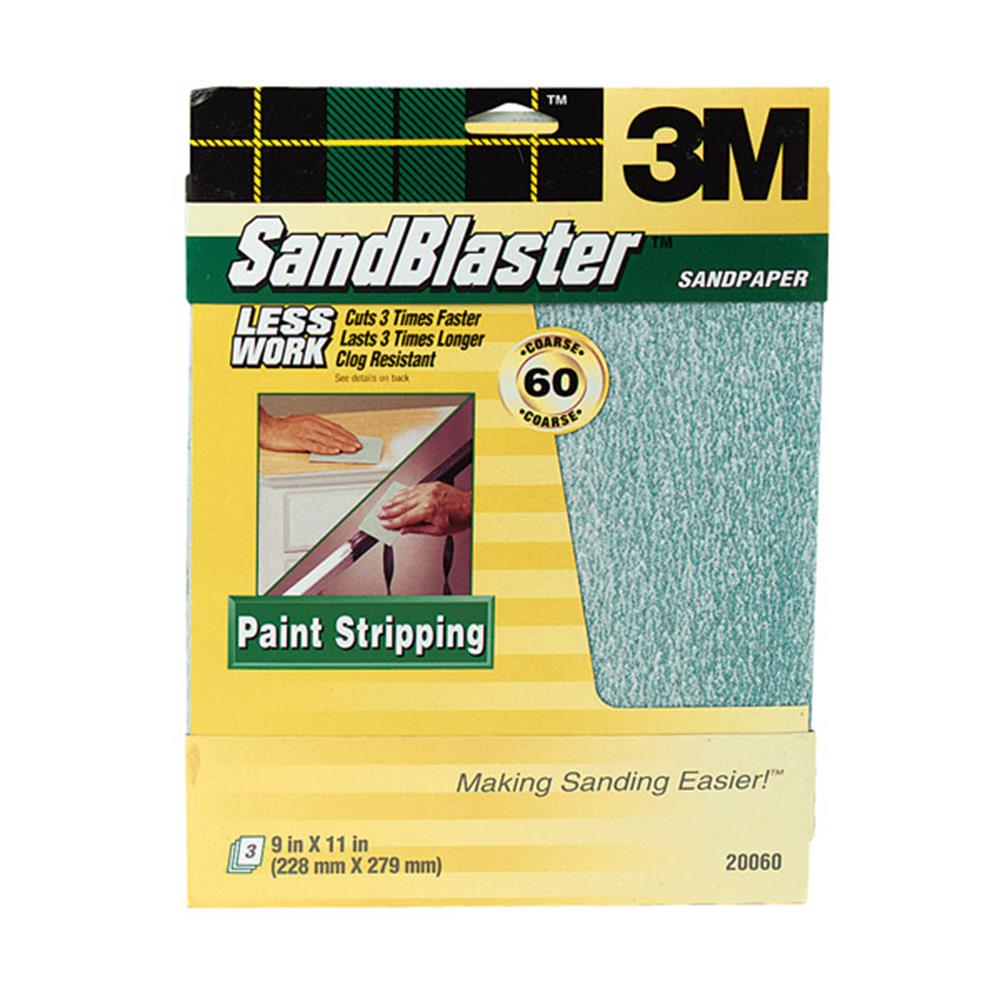 3M SandBlaster™ Bare Surfaces Sandpaper available online - Caulfield ...
