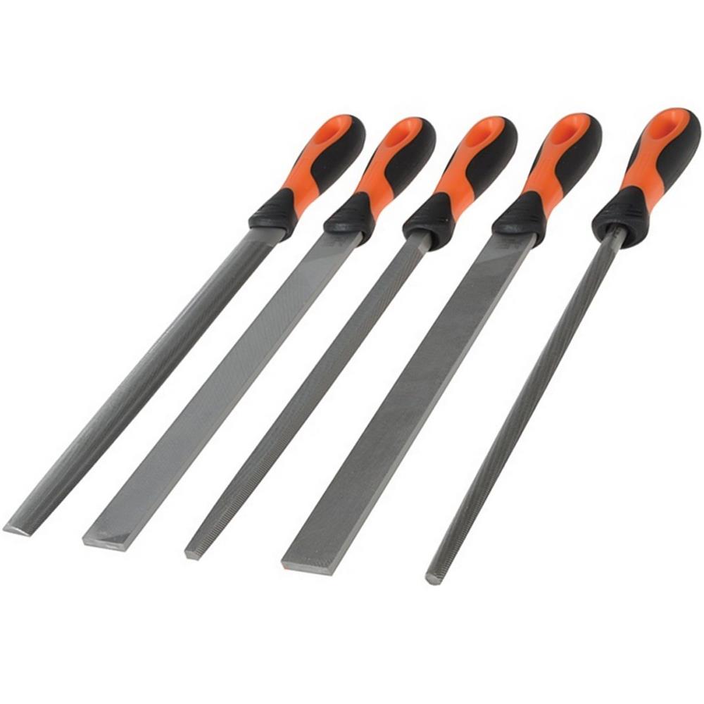 Bahco 1-478-10-1-2 5 Piece 250mm Hand File Set available online ...