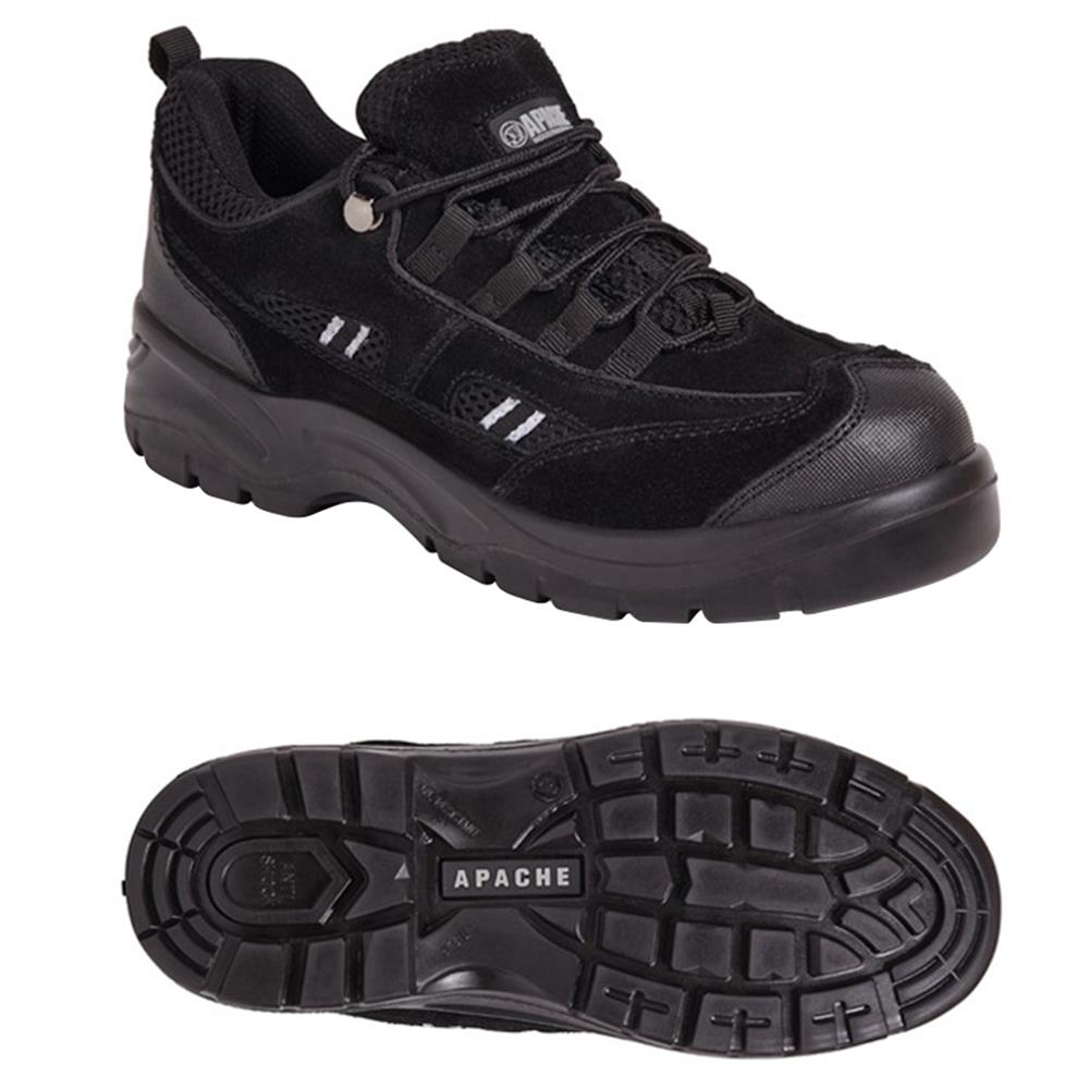 Apache AP302SM S1P Black Safety Runners and Trainers available online ...