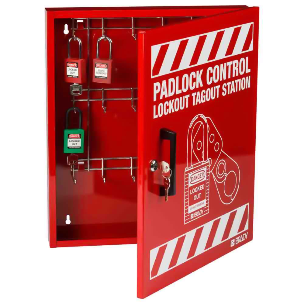 Brady Large Steel Padlock Control Center available online - Caulfield ...