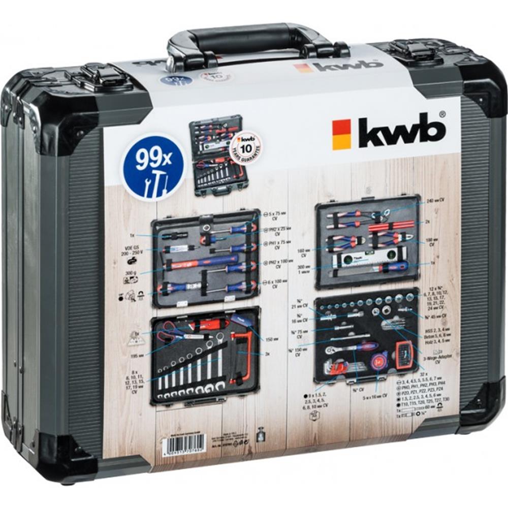 KWB 370760 99 Piece Maintenance Tool Kit available online - Caulfield ...