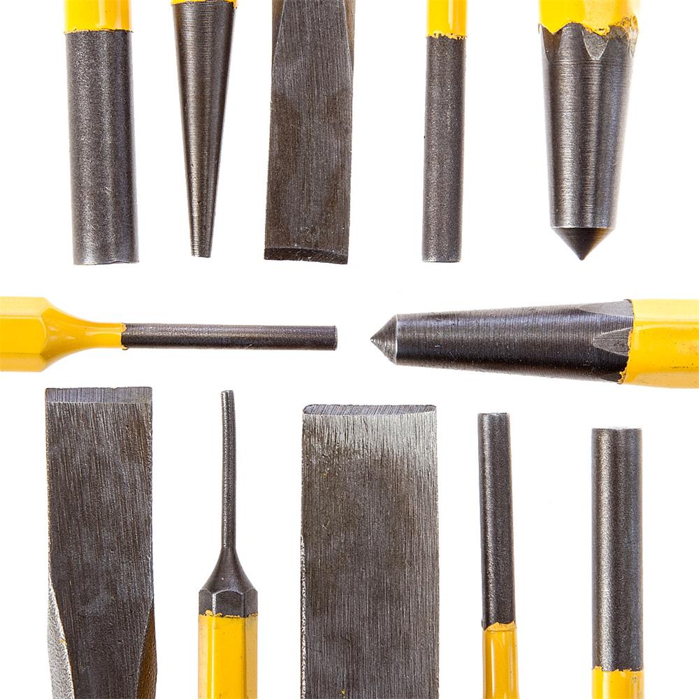 Stanley 4-18-299 12 Piece Pin Punch and Chisel Set available online ...