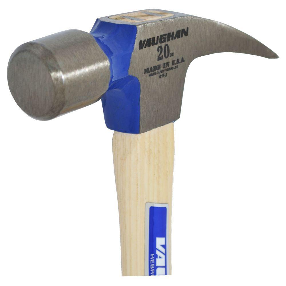 Vaughan 999L 406mm Hickory Handle Framing Rip Hammer 20oz available ...