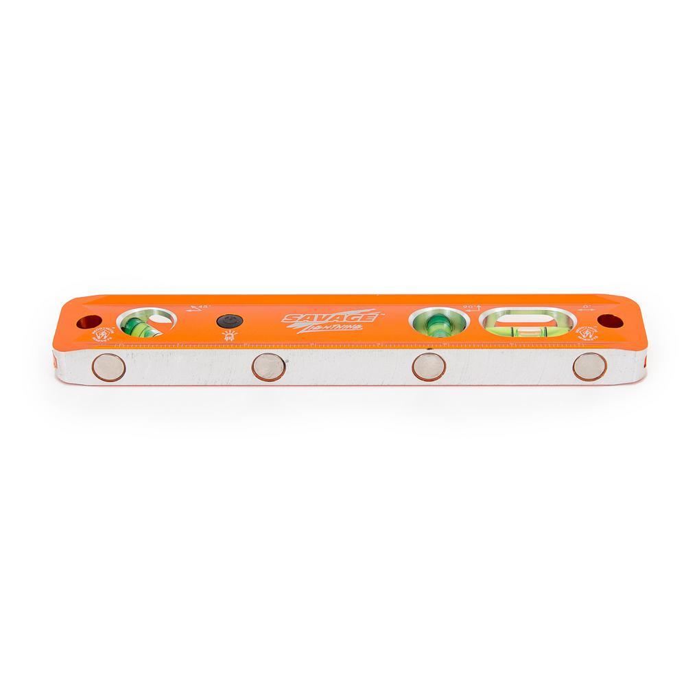 Swanson TLL049M 9” Magnetic Lighted Torpedo Level available online ...