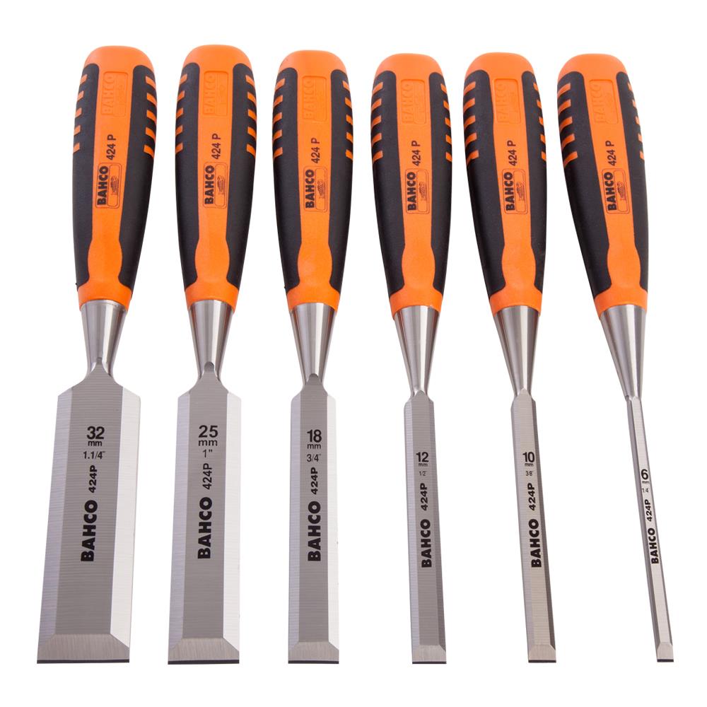 Bahco 424P-S6-EUR 6 Piece Bevel Edge Chisel Set available online ...