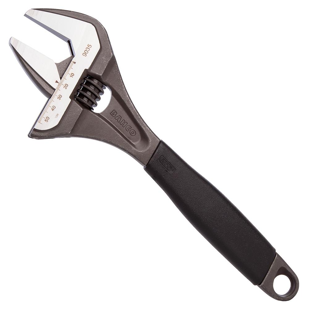 Bahco 9035 324mm Ergo Wide Jaw Adjustable Wrench available online - Caulfield Industrial