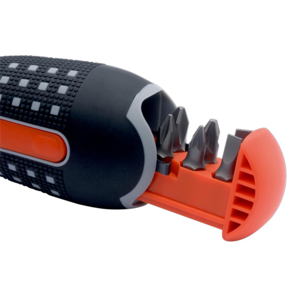 Bahco 808050 Ratcheting Bit Holder Screwdriver with 6 Bits available ...
