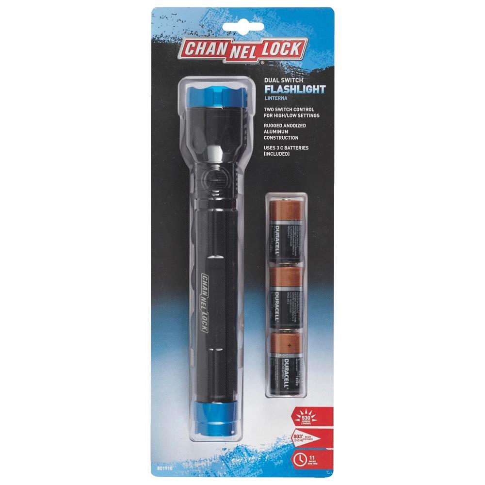 Channellock 801910 LED Dual Switch Flashlight available online ...