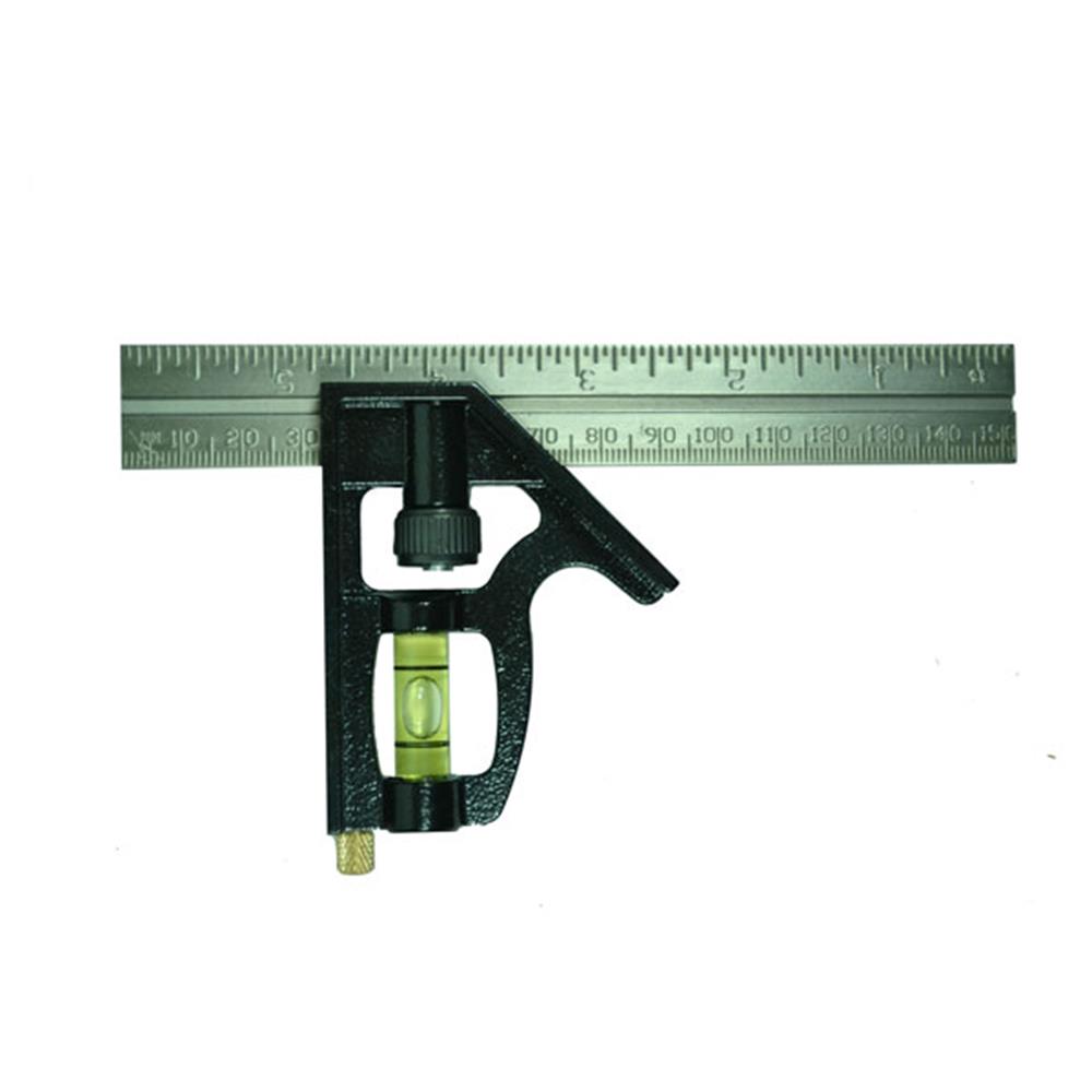 JOHNSON 406EM Pro Heavy Duty Combination Square English/Metric ...