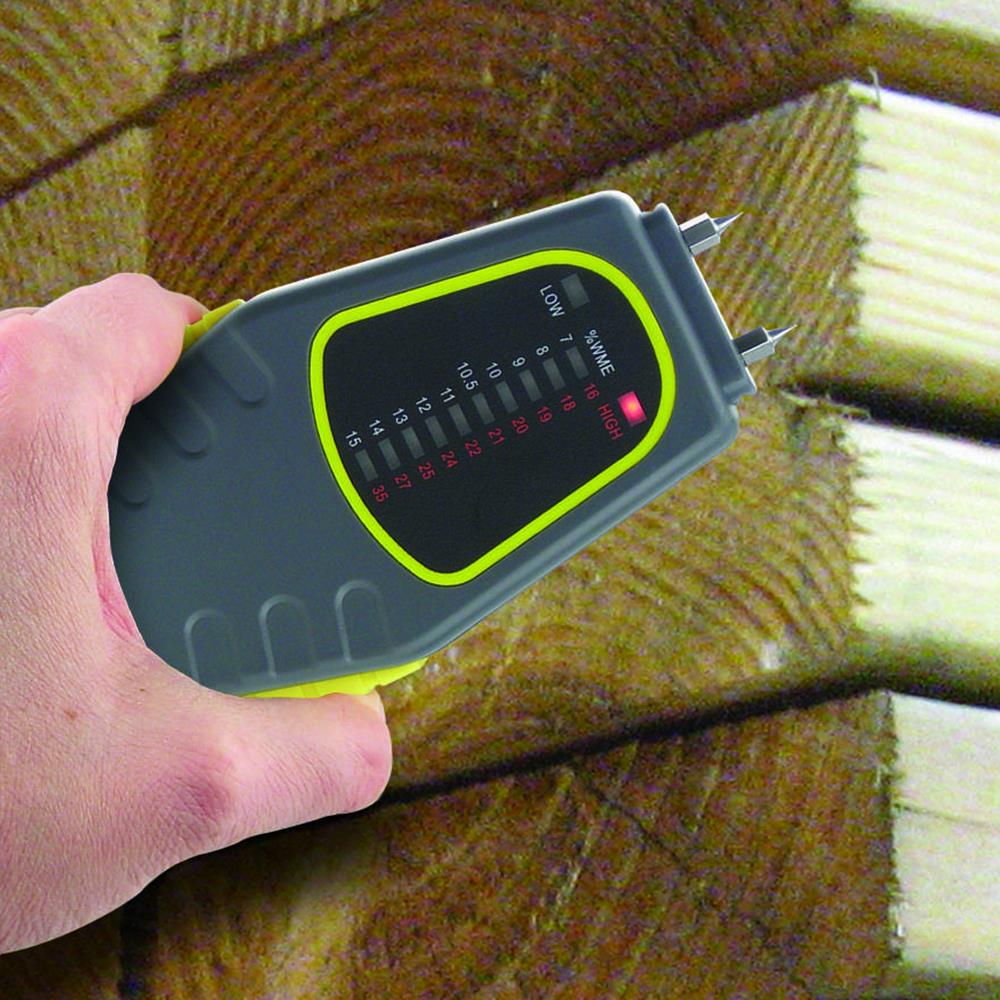 General Tools MM1E Pin-Type Led Bar Graph Moisture Meter available ...