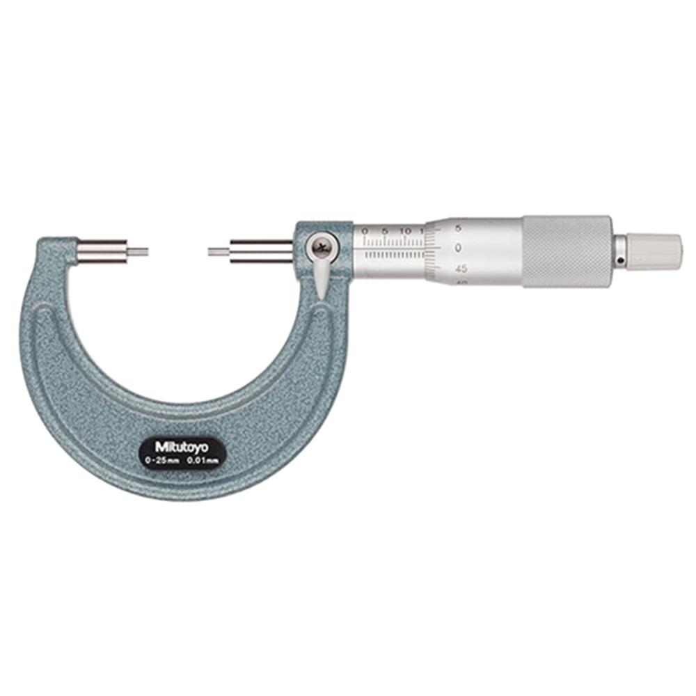 Mitutoyo 111-115 0-25mm Vernier Spline Micrometer available online ...