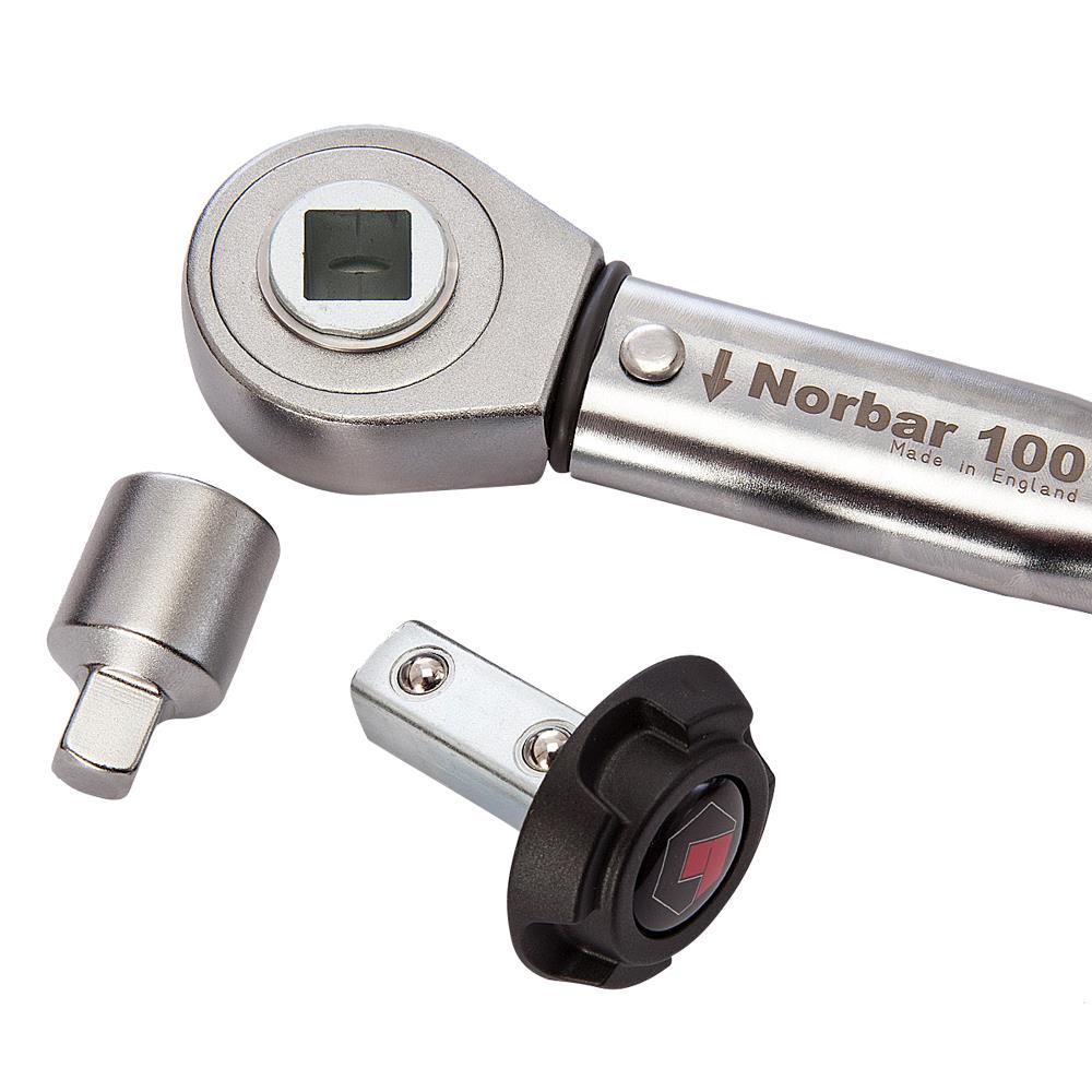 Norbar 15003 Industrial Mushroom 1/2" Drive Adjustable Ratchet,20-100 N ...