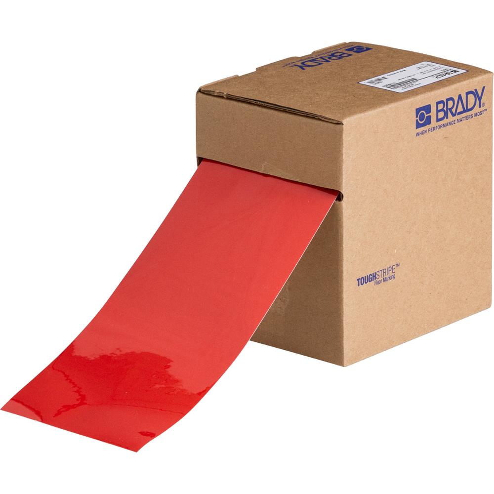 Brady ToughStripe 30m Red Floor Marking Tape available online ...