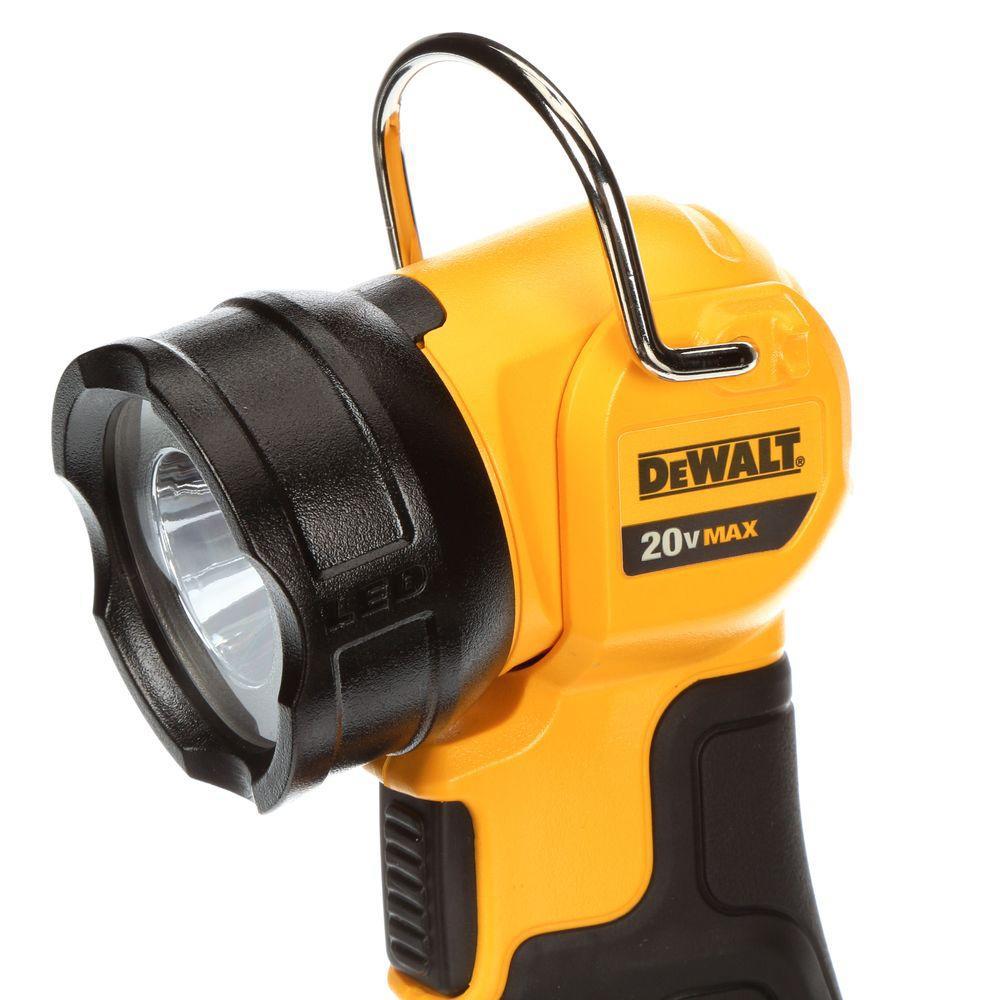 DeWALT DCL040 18 Volt XR Lithium-Ion LED Pivot Light Body Only ...