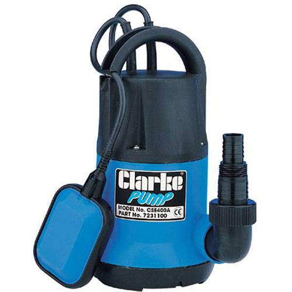 Clarke CSE400A 240 Volt Submersible Water Pump, 115 Litre/Minute ...