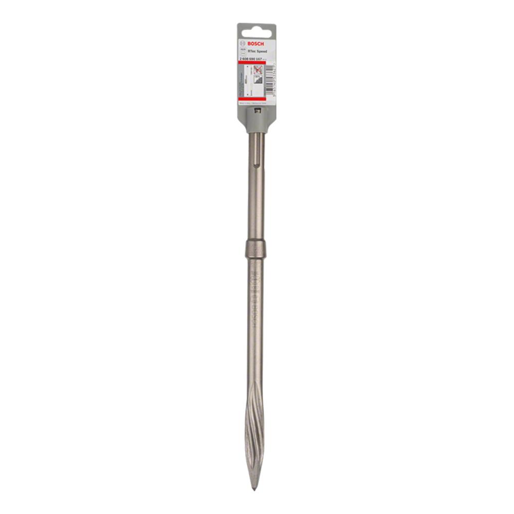 Bosch 2608690167 25 x 400mm SDS Max Pointed Chisel available online ...