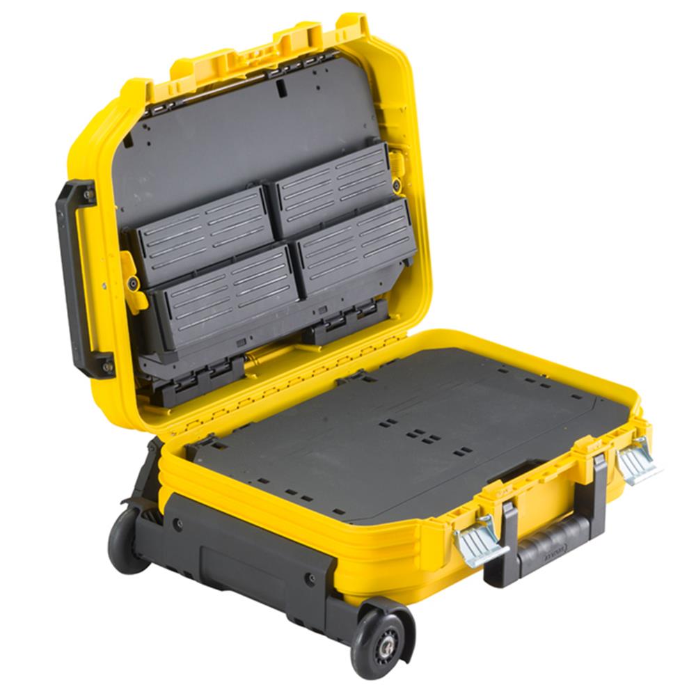 Stanley 540 x 435 x 400mm Yellow FatMax Technician Suitcase with Wheels ...