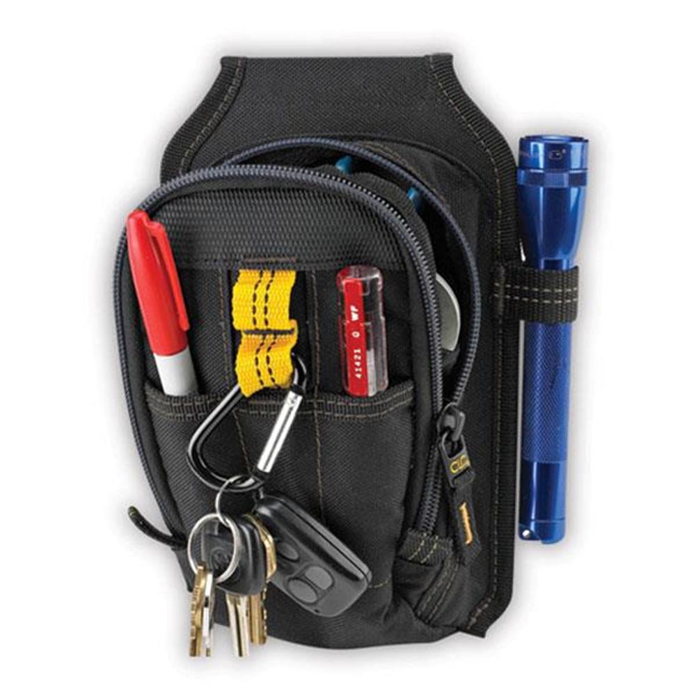 CUSTOM LEATHERCRAFT 1504 9 Pocket Multi-Purpose "Carry-All" Tool Pouch ...