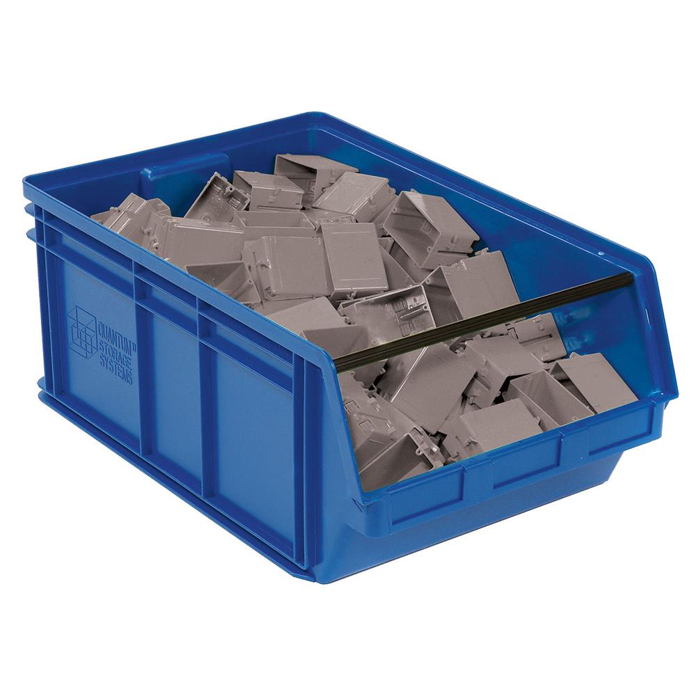 Quantum Storage 648 x 425 x 279mm Magnum Plastic Stackable Storage Bin ...
