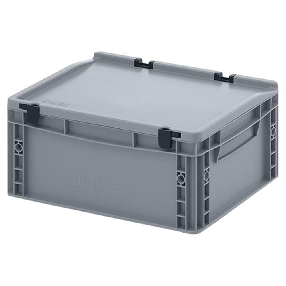 Auer Packaging ED43/17HG 15 Litre Euro Container with Hinge Lid ...