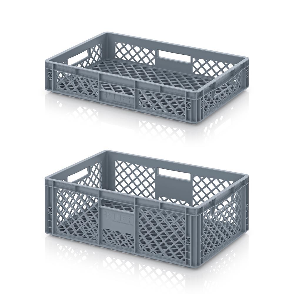 AUER Perforated Euro Containers 600x400mm available online - Caulfield ...