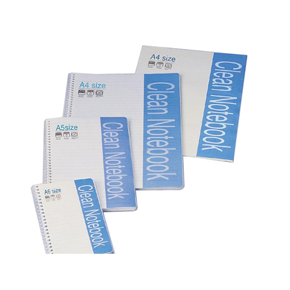 KM COPORATION Cleanroom Spiral Notebook Size A5 KMCS-72A55 Pack of 10 ...