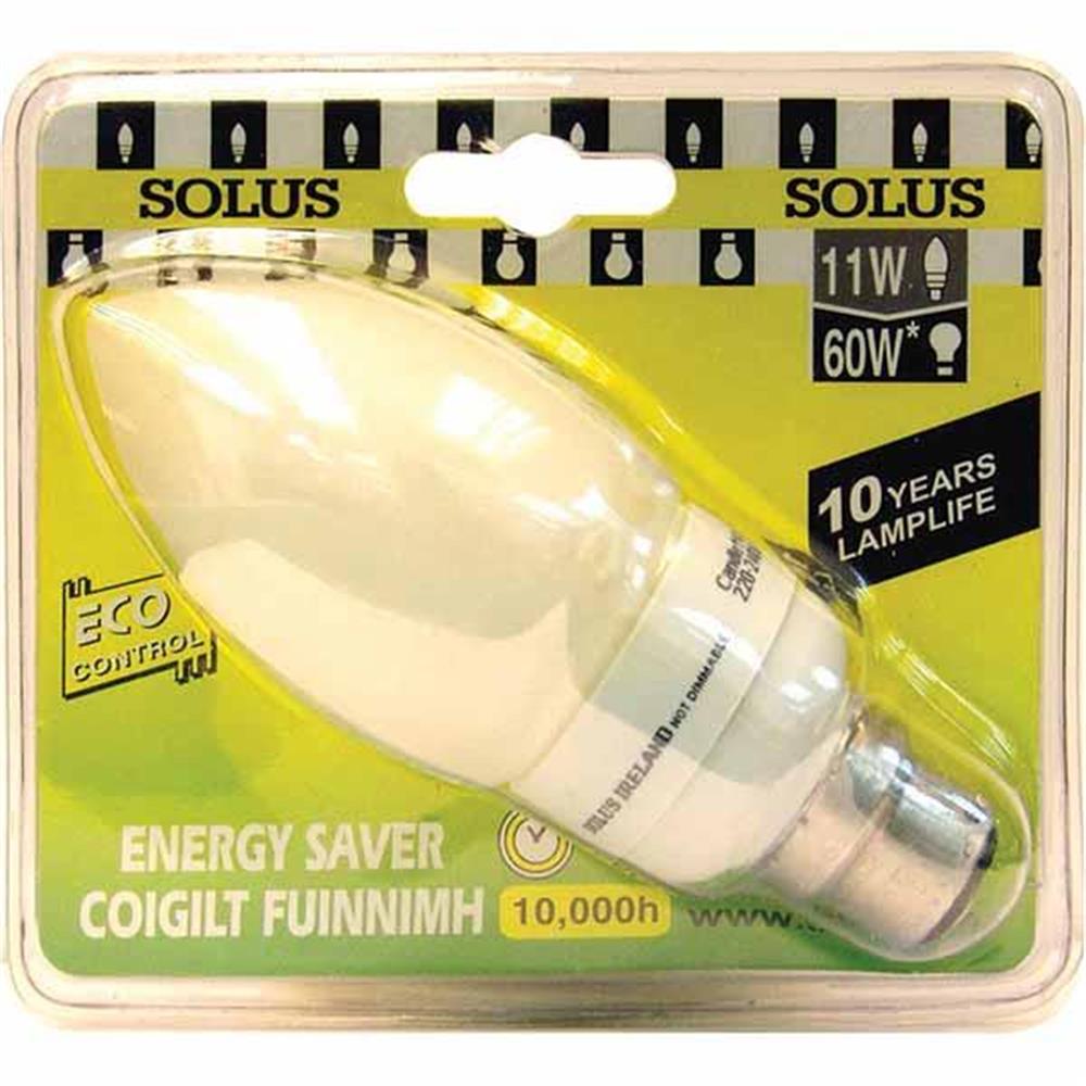 SOLUS CFL Energy Saving Light Bulbs Candle Style available online ...