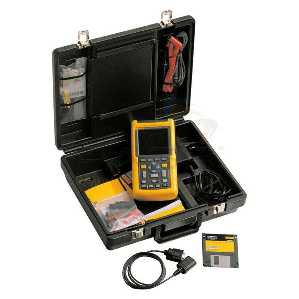 Fluke 124/S Handheld Industrial ScopeMeter with Software Kit available ...