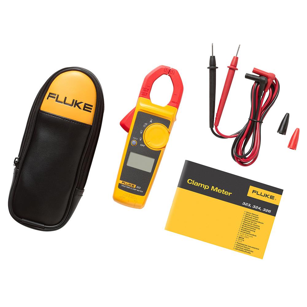 Fluke 323 True-RMS Clamp Meter available online - Caulfield Industrial