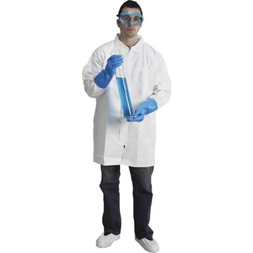 3M 4440 Disposable Protective Lab Coat - White available online ...