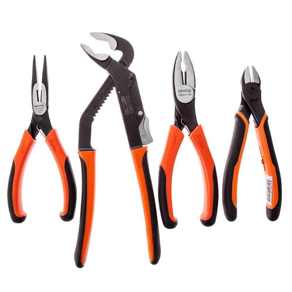 Bahco 9897 4 Piece Pliers Set available online - Caulfield Industrial