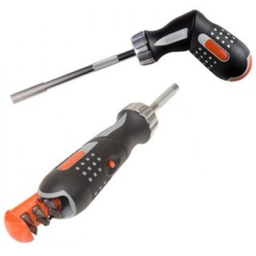 Bahco 808050P-25 25 Piece Pistol Grip Ratcheting Screwdriver Set ...