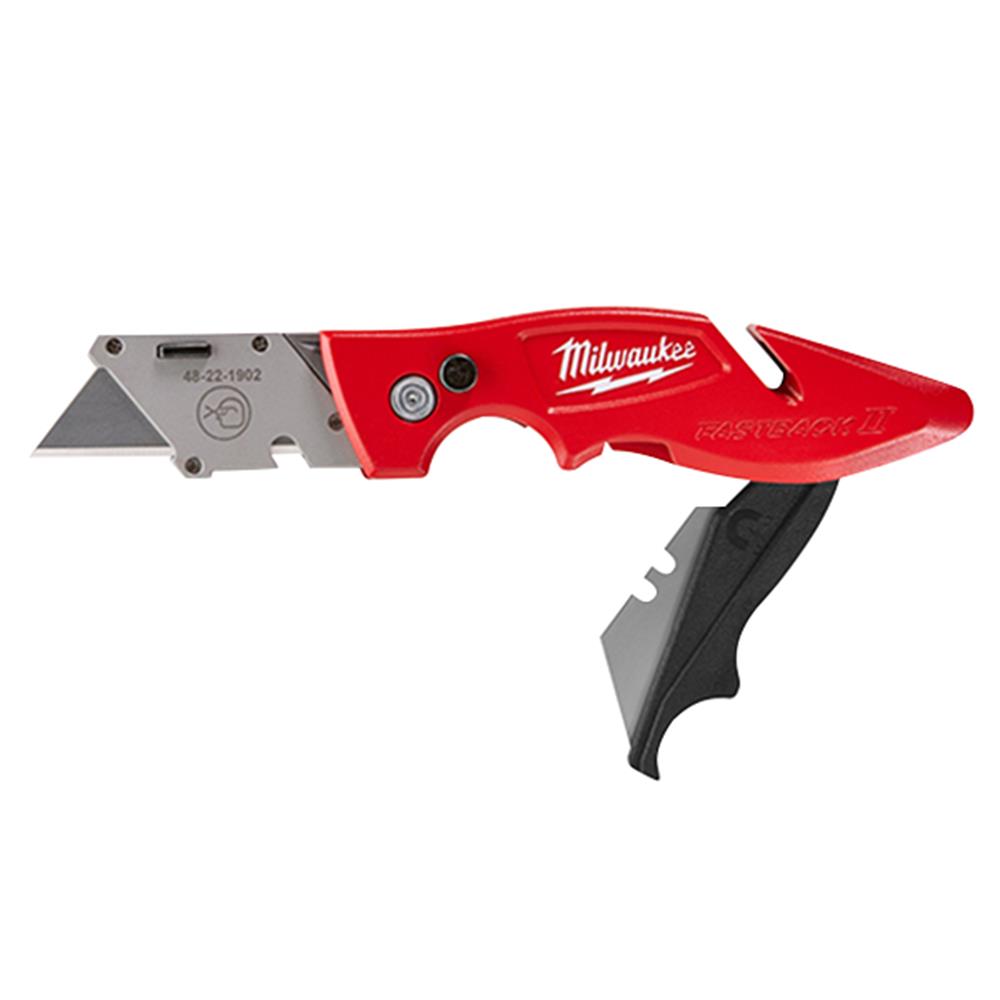 Milwaukee 48-22-1502 Fastback II Flip Folding Utility Knife available ...