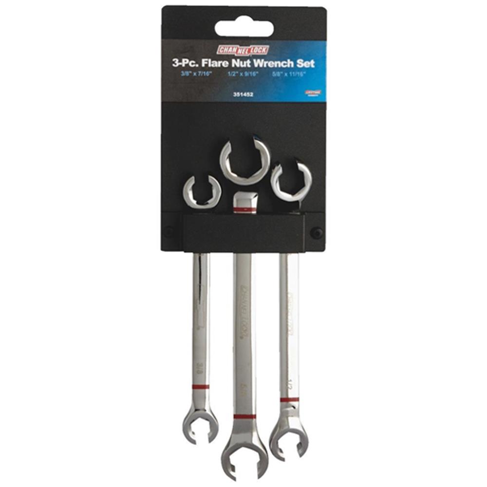 Channellock 351452 3 Piece Imperial Flare Nut Wrench Set available ...