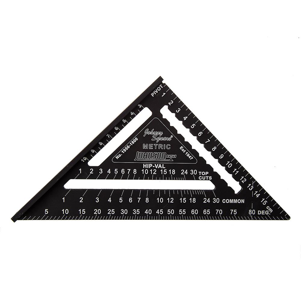 Johnson 1956-1800 180mm Metric Aluminum Rafter Square available online ...