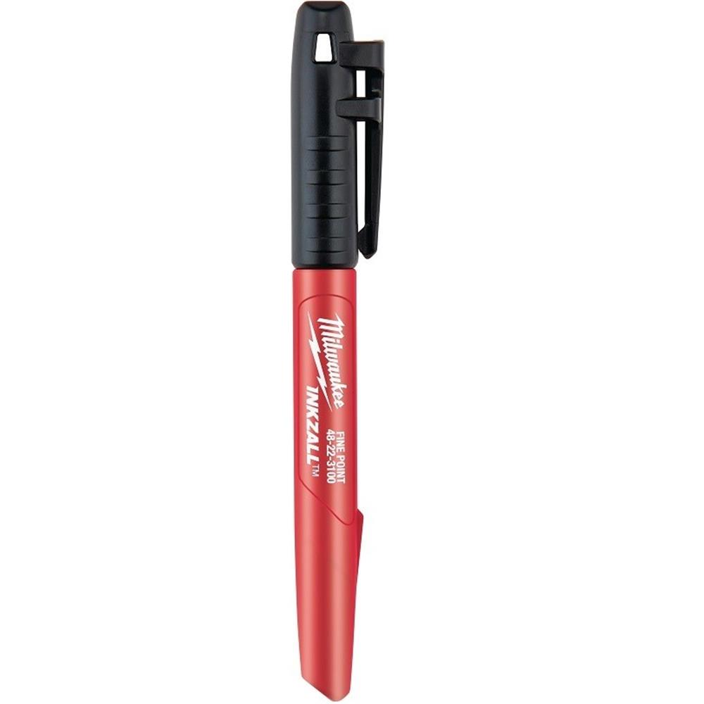 Milwaukee 48223100 Inkzall Black Fine Point Marker available online ...