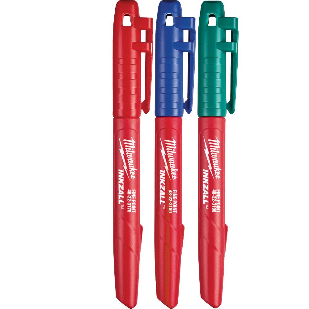Milwaukee Inkzall Fine Point Markers available online - Caulfield ...
