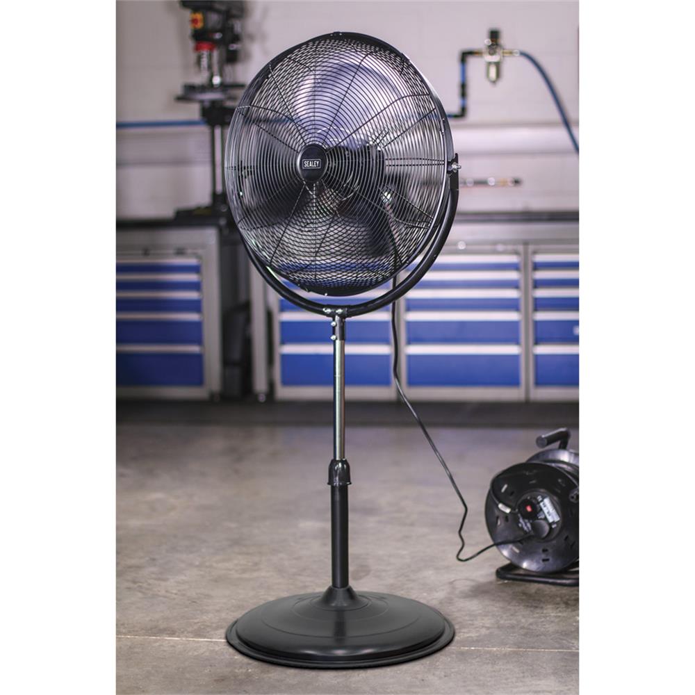 Sealey HVF20P 20" Industrial High Velocity Pedestal Fan available ...