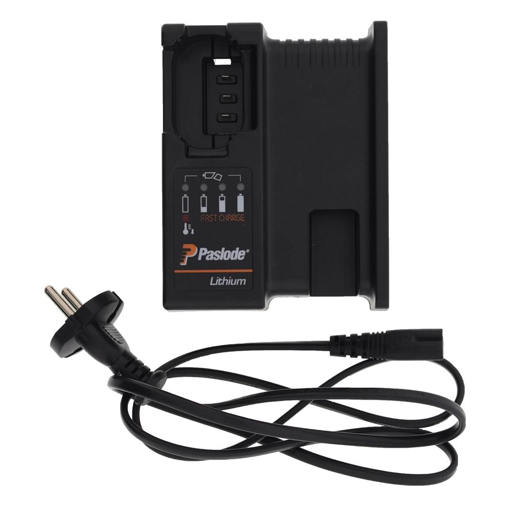 Paslode 018882 240 Volt Lithium-Ion Battery Fast Charger with AC/DC ...