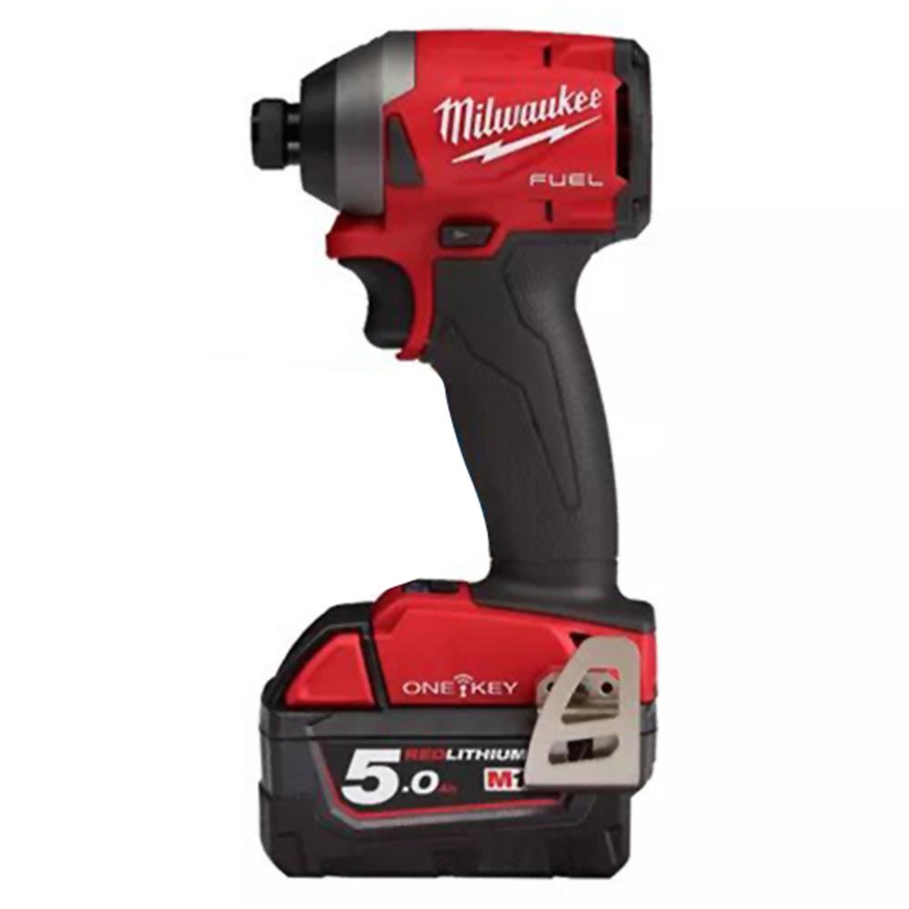 Milwaukee M18 ONEID2-502X 18 Volt One-Key Fuel 1/4" Hex Impact Driver ...