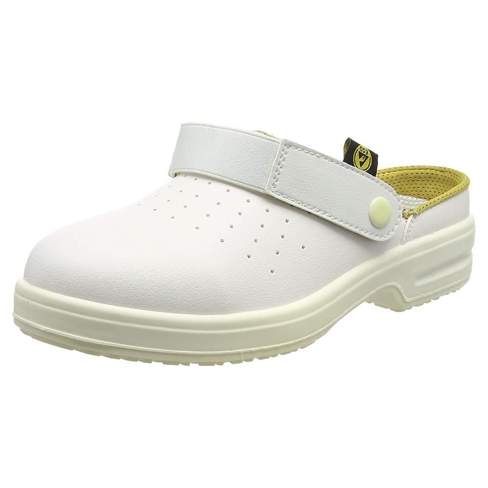 CITEC E101 ESD White Safety Clogs available online - Caulfield Industrial