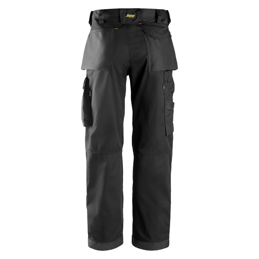 Snickers 3311 CoolTwill Craftsmen Trousers - Black available online ...