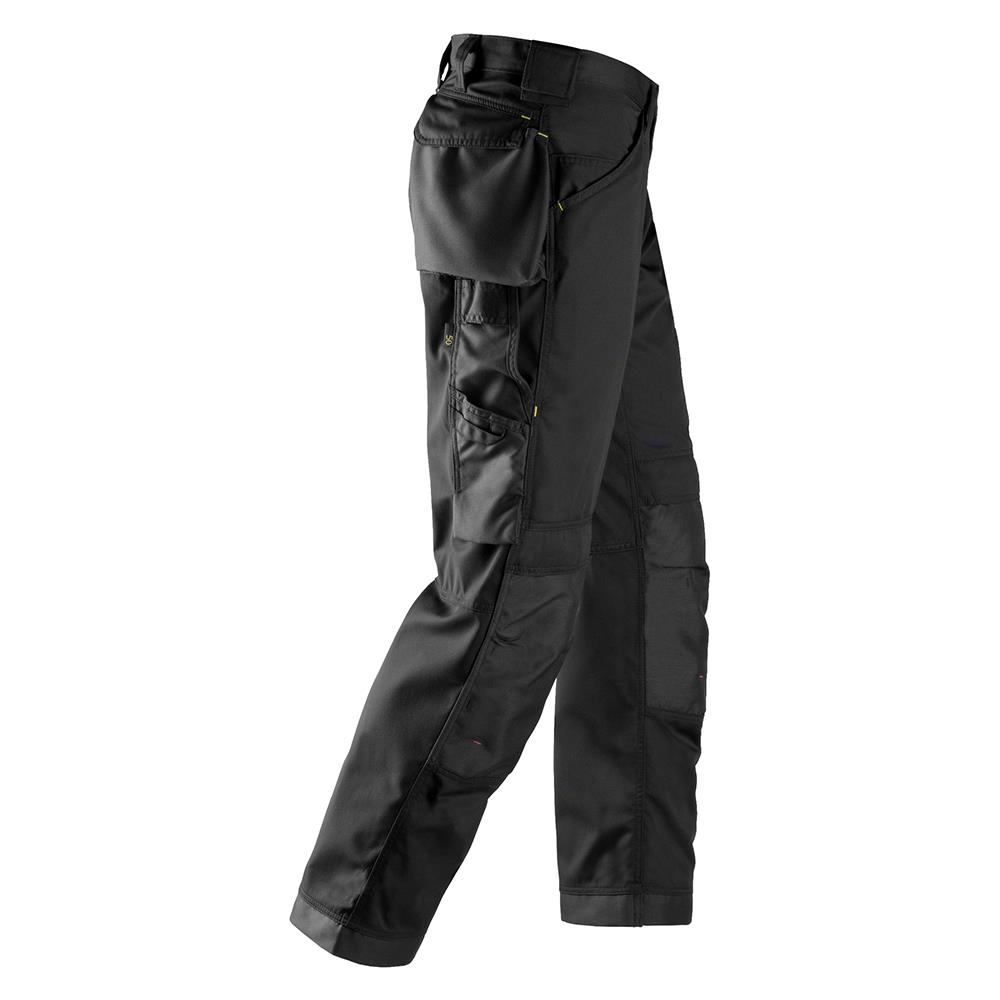 Snickers 3311 CoolTwill Craftsmen Trousers - Black available online ...