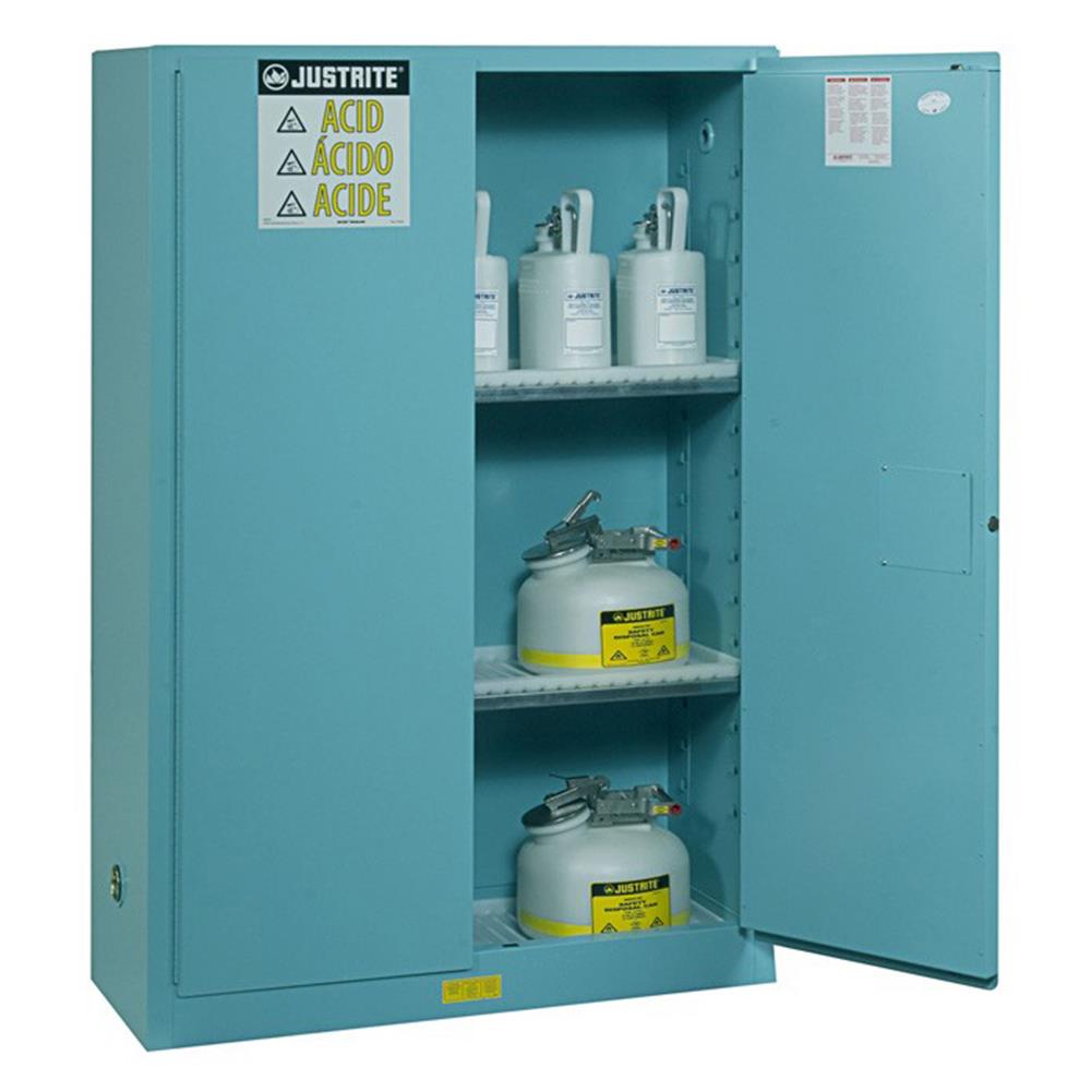 Justrite 8945221 Sure-Grip EX Steel Safety Cabinet for Acid and ...